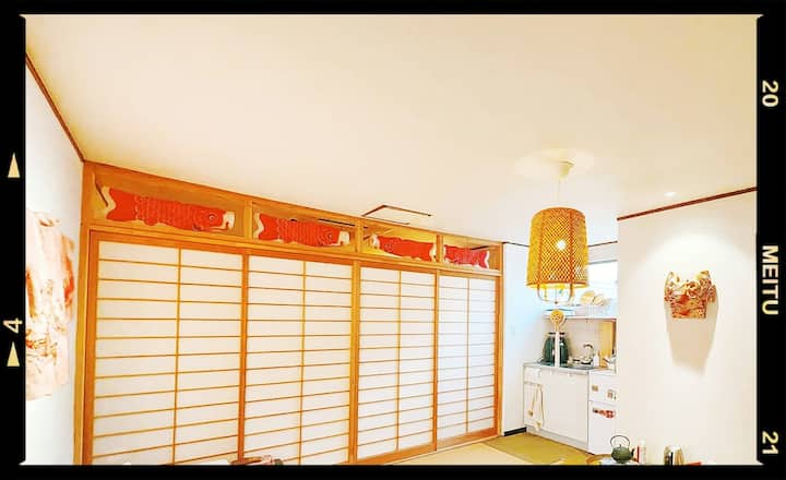 Big Tatami Unit, Easy Access Totenjin & Hakata - Fukuoka
