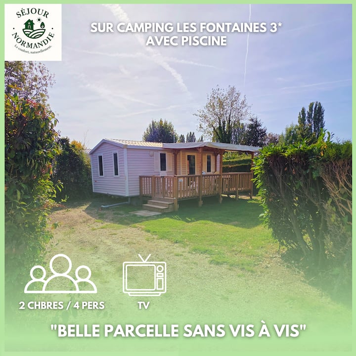 Mhome Basic2ch/4p Tv-camping 3* Sans Vis à Vis(27) - Anet