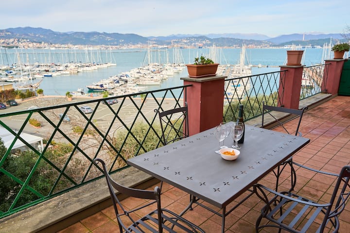 Villa Erica-stunning Sea View And Private Parking - Porto Venere