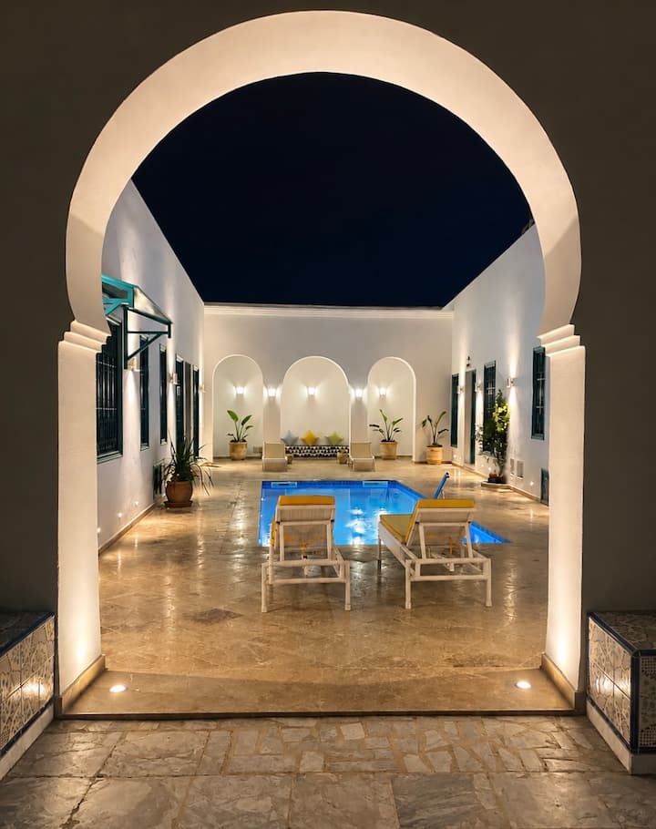 Dar Souleyman- Villa Avec Piscine - Mahdia