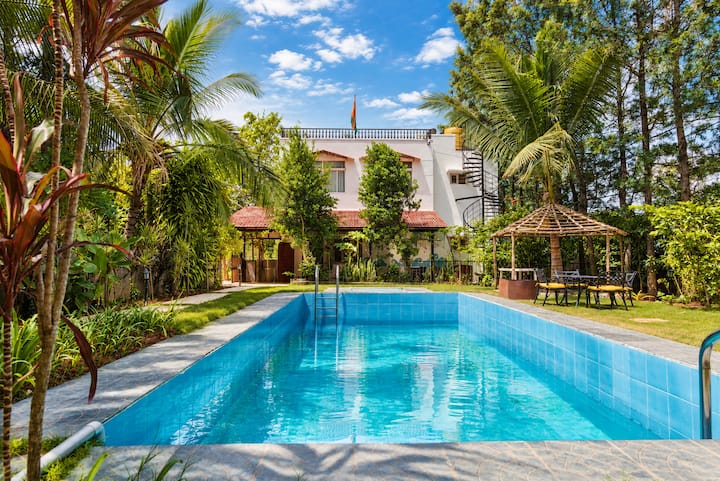 Viva Farm By Villageland | 3bhk Villa, Pool & Hut - Malur