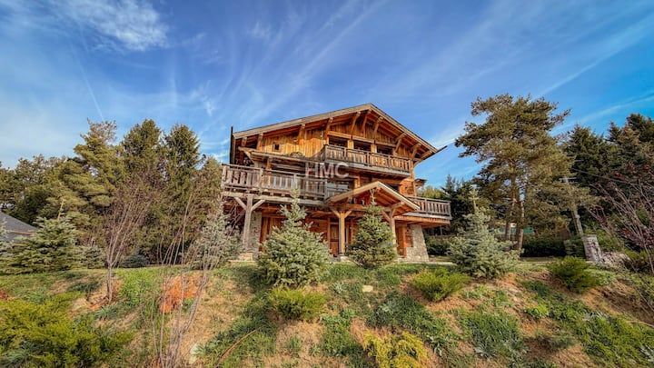 Chalet Atria, Vue Exceptionnelle, Jacuzzi - Les Angles