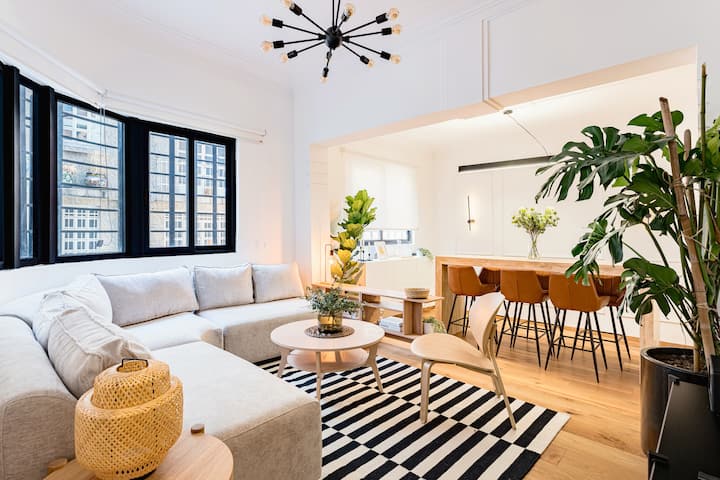 Roma Norte Luxury 4 Bedroom - Jacuzzi, Ac, Terrace - Mexico
