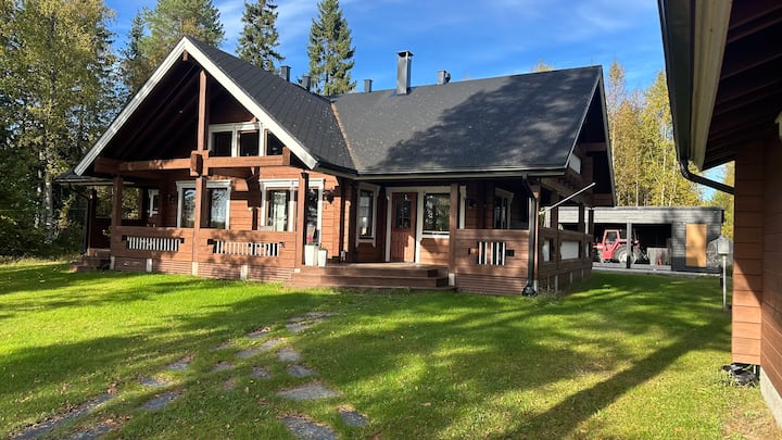 Mökki Oulujärvellä - Vaala