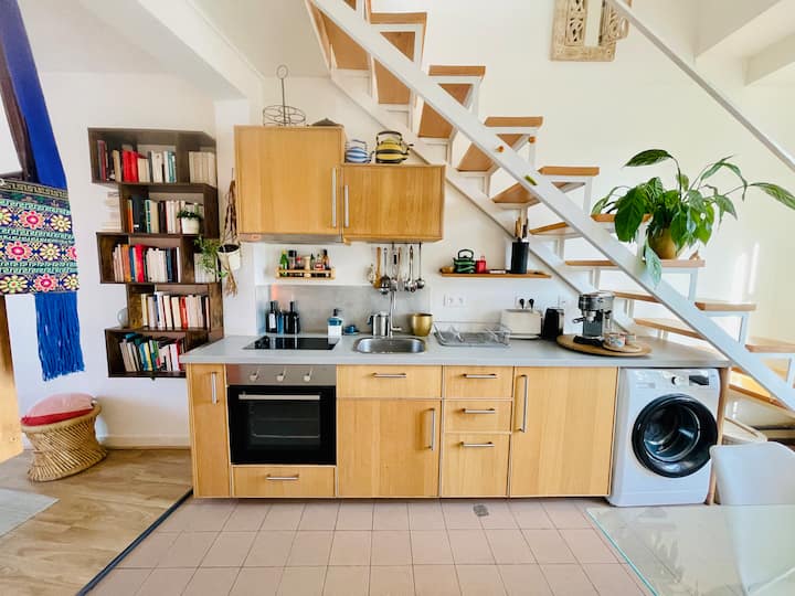 Duplex Lumineux Et Cosy Métro Robespierre - Bagnolet