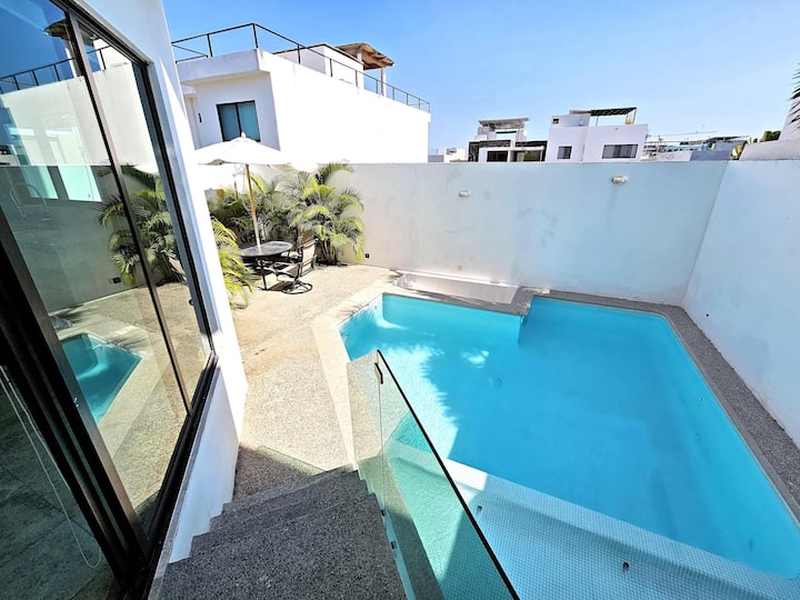 Modern Villa With Private Pool Near Marina - Bucerías