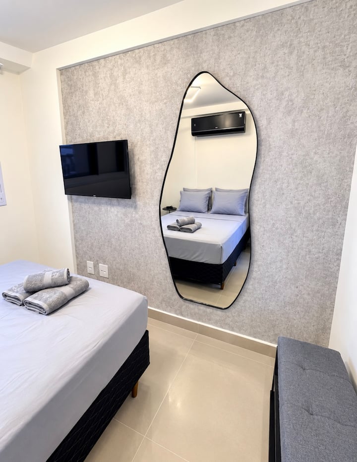 Apartamento Completo A 5 Min. Do Goiânia Shopping - Brasil