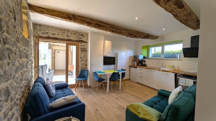 Gîte 3 La Cidrerie Du Domaine Vert Bleu, 4p - Blainville-sur-Mer
