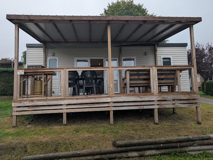 Charmant Mobilhome 6 Pers Houlgate Avec Piscine - Cabourg