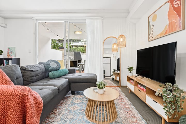 1br Vibrant City Retreat - Gym, Pool, Free Parking - Brisbane