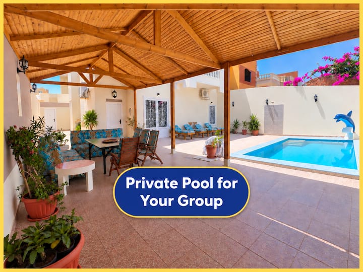 Villa Delfin  Privatpool Für Familien & Freunde - Hurghada