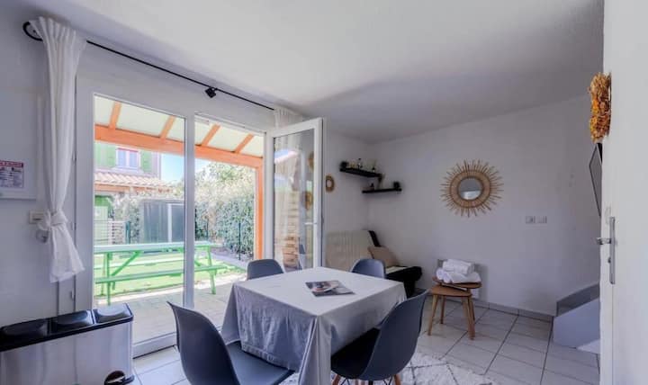 Maison Proche Plage Avec Jardin - Le Barcarès