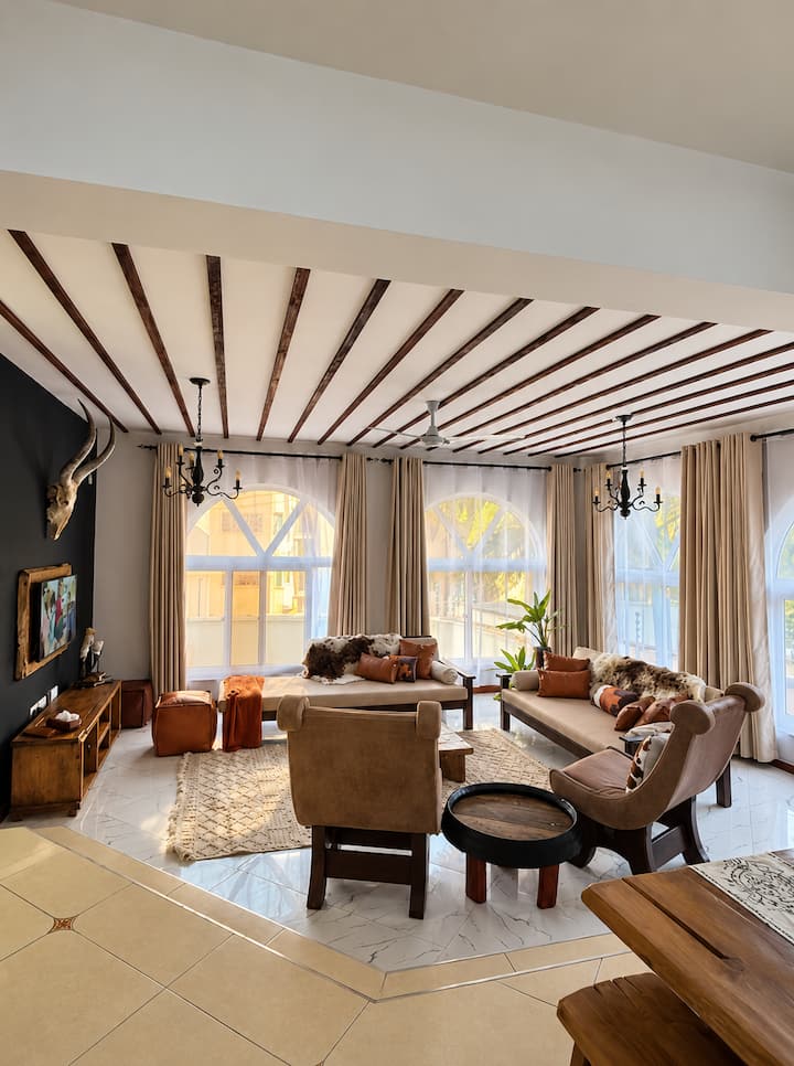 House Of Vikings  A Nordic-inspired 2br In Nyali - Kenya