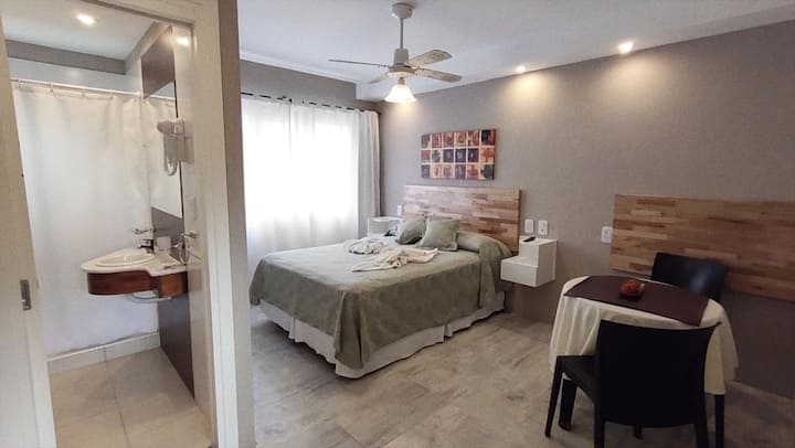 Doble Con Aire Acondicionado A 150 M Del Mar - Villa Gesell