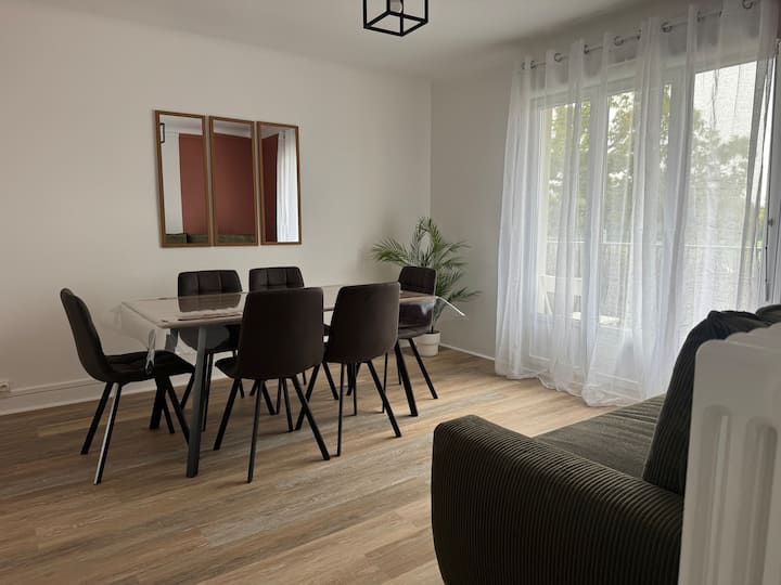 Appartement 6 Personnes  Balcon  Netflix/canal+ - Vitry-le-François