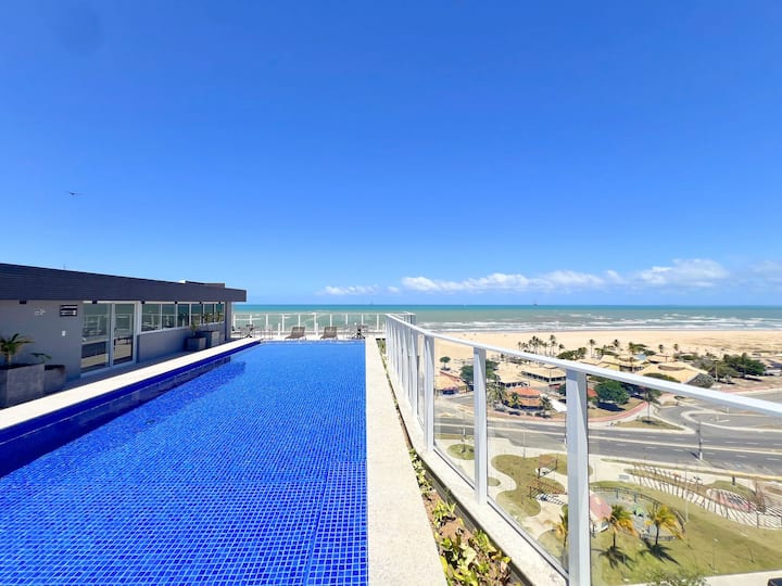Studio Vista Mar Atalaia Piscina Rooftop By Apê - Aracaju