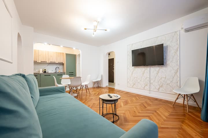 Sage Urban Haven 2br Flat At Piața Romană - Bucarest