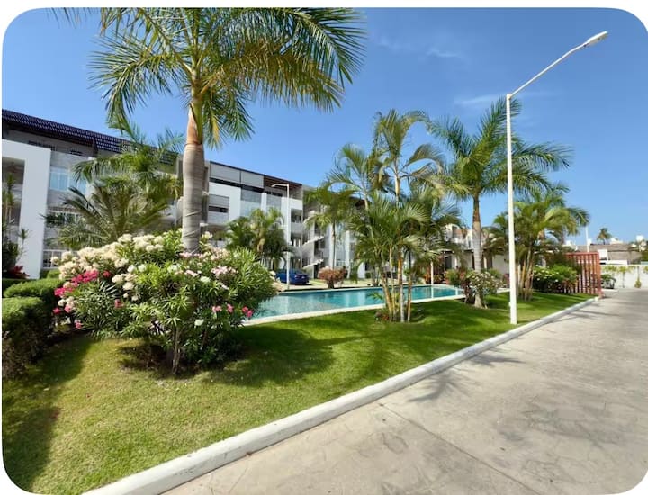 Hermoso Depa En Coto Privado Y Alberca Planta Baja - Mexico