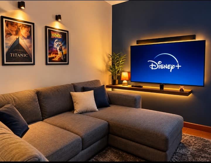 Departamento Amoblado / Cine Privado - Peru