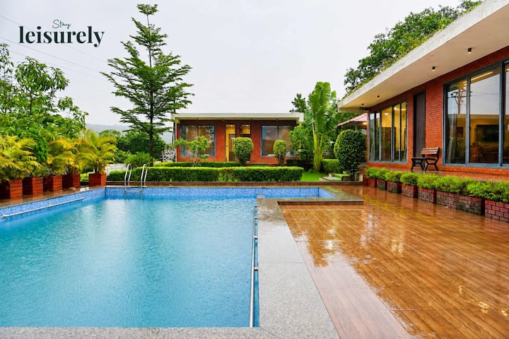Stayleisurely Brick Villa At Kalash Farms Karjat - Matheran