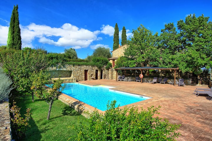 Brunello 1 - Appartamento Con Piscina - Montalcino