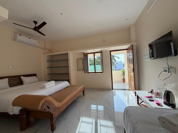 Triple Room Balcony-f2 Ep - Rameswaram