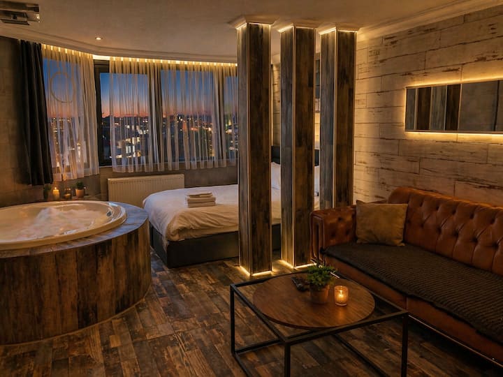 Tunalıda Konforlu Jakuzili Suite - Ankara