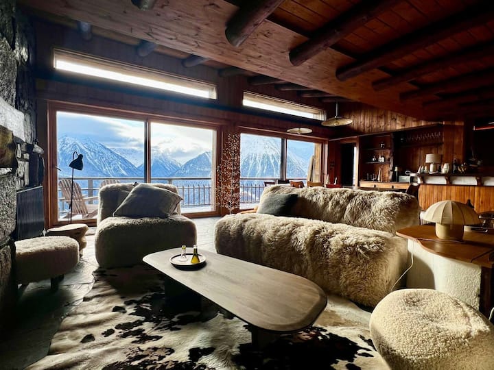 Chalet D'exeption Pour 10 Personnes Vue Exceptionn - Saint-Lary-Soulan