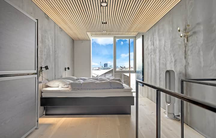 Havudsigt Og Badebro På Aarhus Ø Med P-plads - Aarhus