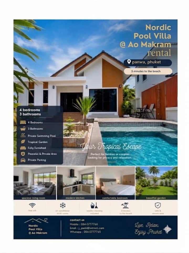 Nordic Pool Villa - Provincia de Phuket