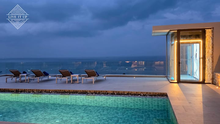 5-bed Sea View Villa With Private Elevator - Ko Samui