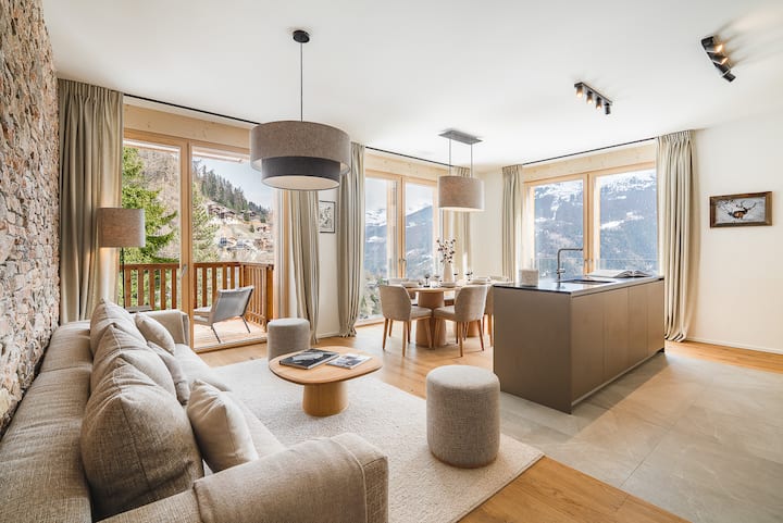 6 Pers, 115 M² By Guernerés - Zinal