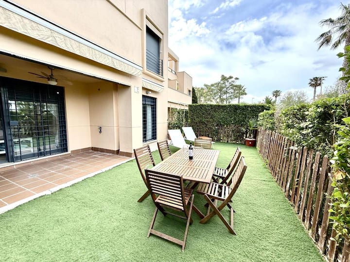 Cádiz Con Jardín, Piscina Y Parking - Chipiona