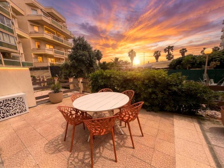 Calme & Design Au Rdc - 50m Plage - 25 - Canet-en-Roussillon