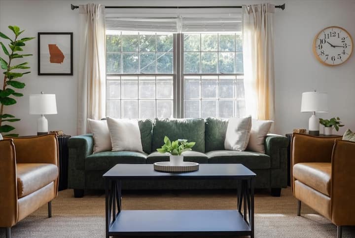 Atl Afterglow: 5br, Firepit, Bbq & Dog Friendly - Stone Mountain