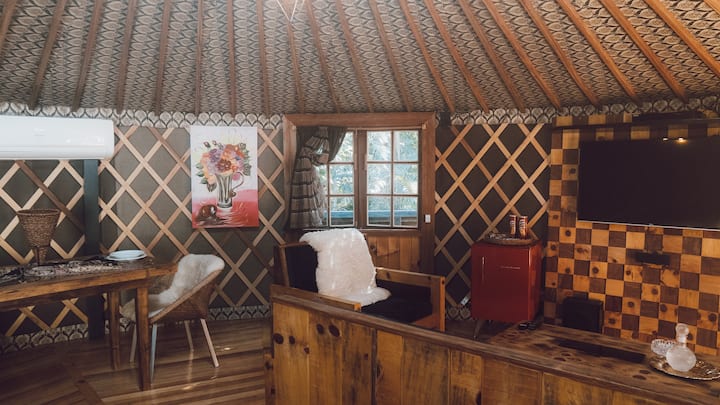 Glamping Cabanas Yurt Solar Do Oriente - São Joaquim