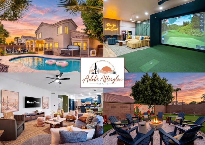 Adobe Afterglow | Swim, Soak, Play & Stay Awhile - Mesa, AZ