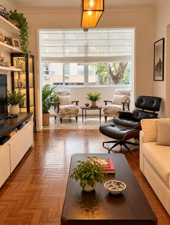 Apartamento Amplo _ 3 Quartos Em Copacabana - Copacabana