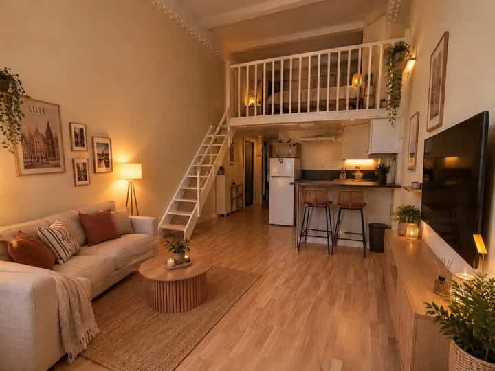 Appartement Cosy Vieux-lille | Bail Mobilité - Lille