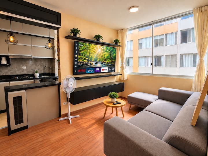 Depa Con Cama Queen | Cerca A Real Plaza - Piura
