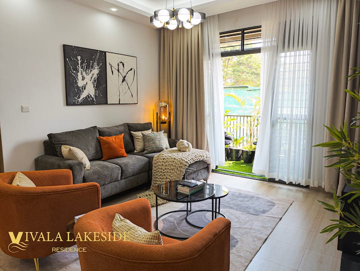 Vivala Haven Lakeside Condo In Entebbe - 烏幹達