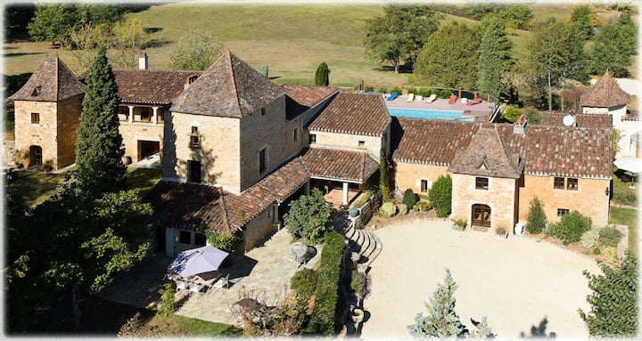Chambre D'hôtes Ambre, Jacuzzi & Sauna Privés - Puy-l'Évêque