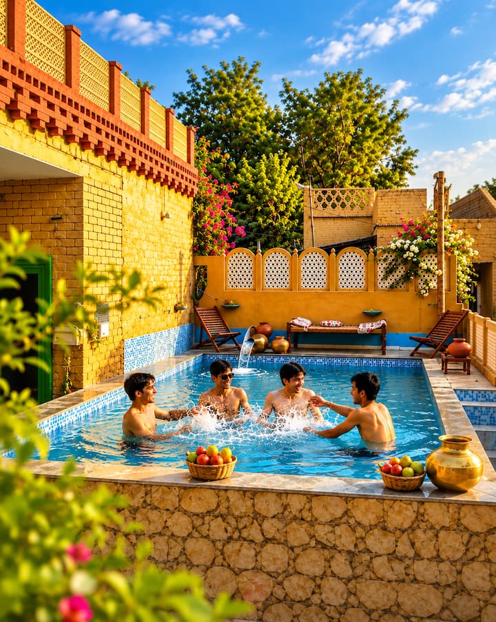 Jaildar Room | Heritage Farm Stay In Amritsar - Amritsar