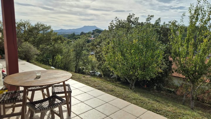Maison Hauteurs Du Lac, Vue Rhune - Espelette