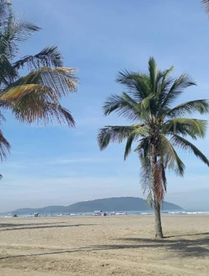 Apartamento Completo Quadra Da Praia / Pompeia - Santos