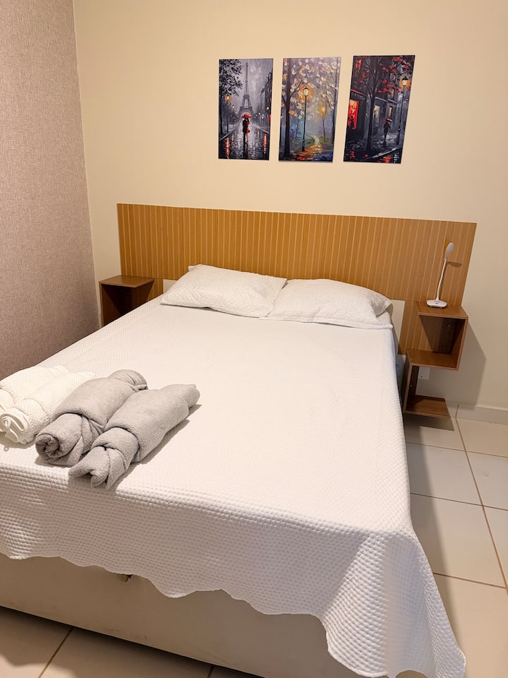 Apartamento Com Cozinha Privativa 9 Min Aeroporto - Aéroport de Belo Horizonte Tancredo Neves (CNF)
