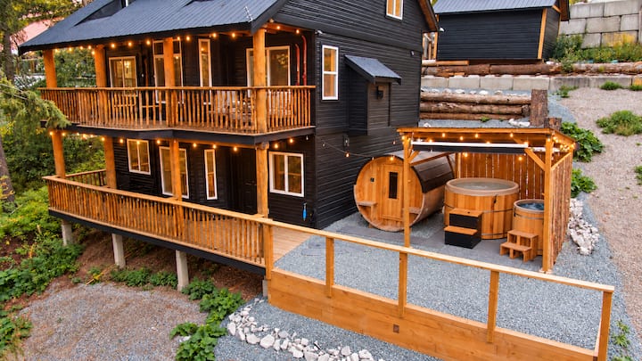 New! Snow & Soak | Hot Tub, Sauna & Cold Plunge - Manning Park, BC