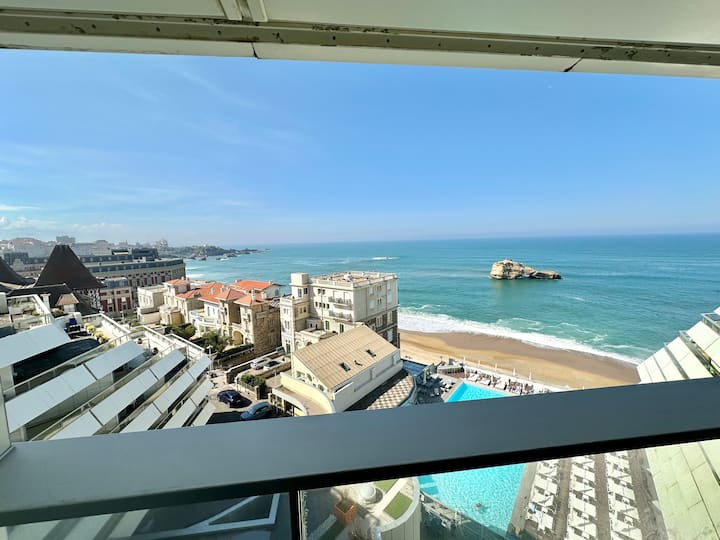 Vue Océan  Terrasse  Plage & Centre-ville à Pied - Biarritz