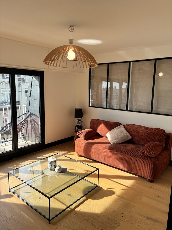 Quai N°1 - Appartement 8 Pers Face à La Gare - Angers