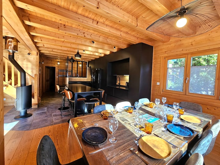 Chalet Bois Chaleureux 8 Pers Morillon Grandmassif - Les Carroz d'Arâches